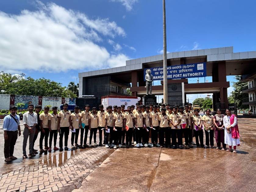 Civil Students Explore Port and Construction Projects – SDM Polytechnic, Ujire