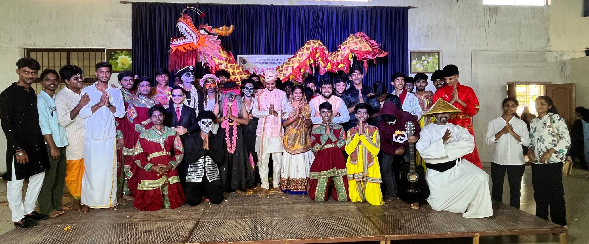 Vibrant Performances Mark Variety Day 2025 at SDM Polytechnic – SDM Polytechnic, Ujire